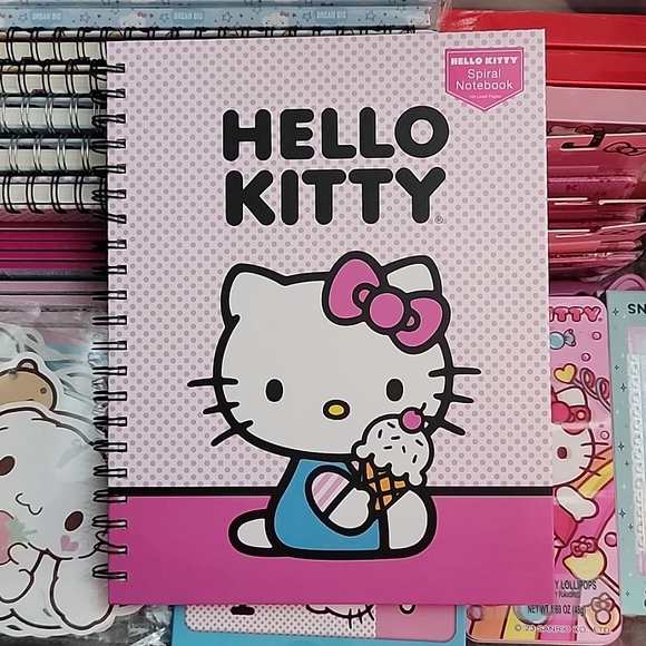 Hello Kitty | Office | Hello Kitty Spiral Notebook | Poshmark